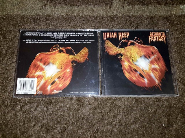 Uriah Heep - Return to fantasy , ORIGINAL