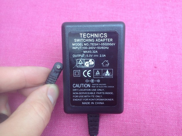 Technics adapter 5V 2A ORIGINAL + GARANCIJA!