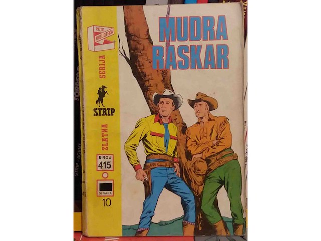 zlatna serija 415 Mudra Raskar - Tex