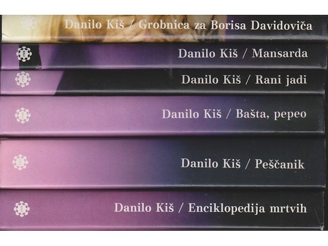 DANILO KIŠ / IZABRANA DELA 1-6 +  perfekTTTTTTTTTT