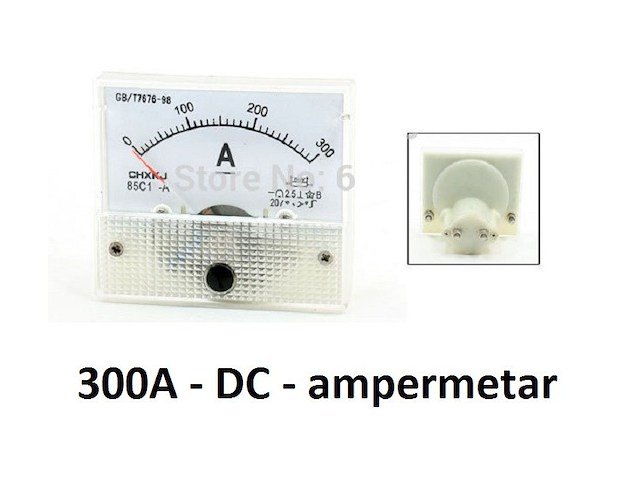 Ampermetar DC 300 A - analogni