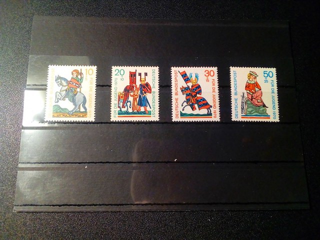 Nemacka 1970 Bundes Serija Cisto**  (5996)