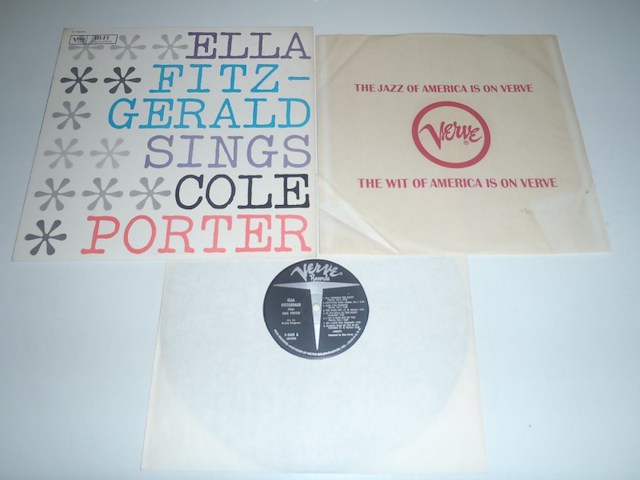 ELLA Fitzgerald Sings Cole Porter US LP 5