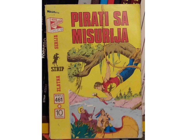 zlatna serija 461 Pirati sa Misurija - Zagor