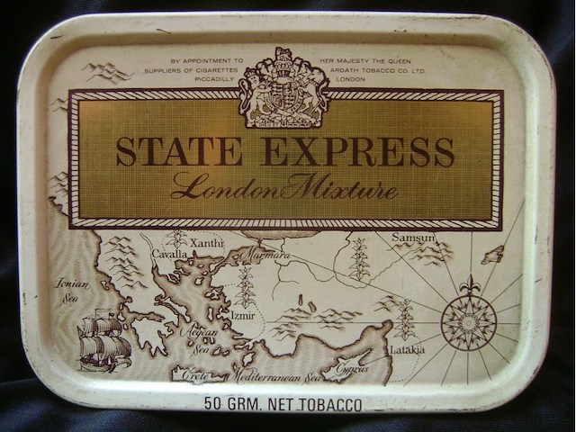 Limena kutija State Express cigarete