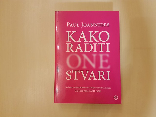 Kako raditi one stvari - Paul Joannides