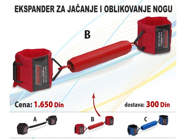 Ekspander za jačanje i oblikovanje nogu