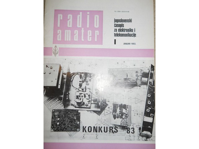 RADIO AMATER, januar 1983.