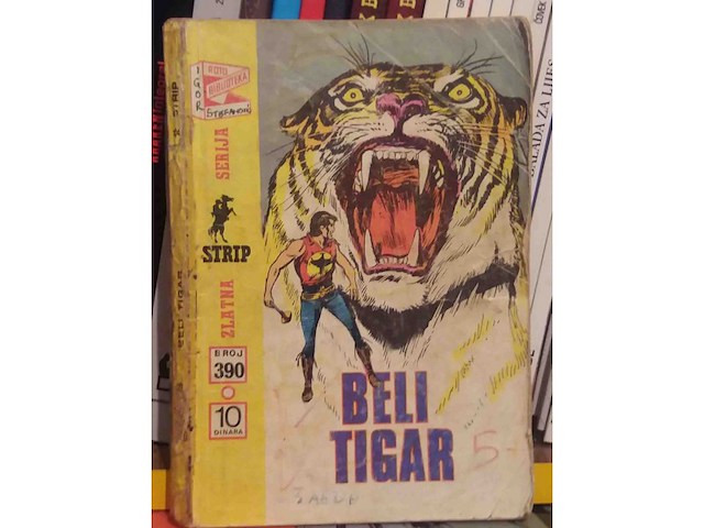 zlatna serija 390 Beli tigar - Zagor