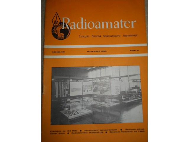 RADIO AMATER, 1967.