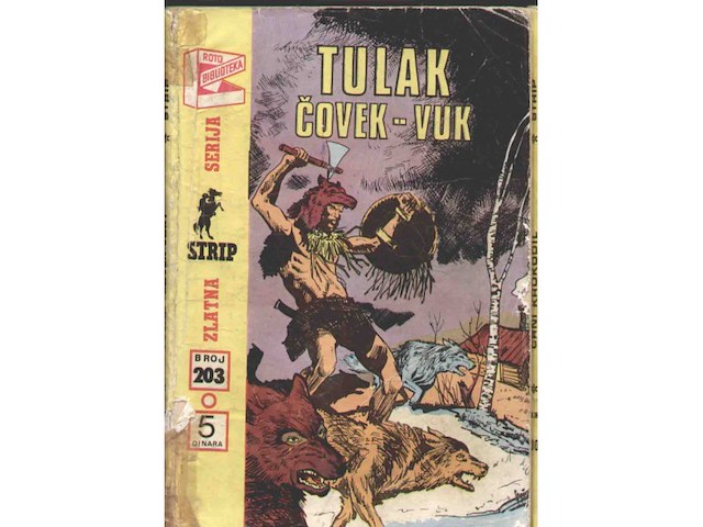 Zlatna serija 203 - Tulak čovek vuk - Tim i Dasti