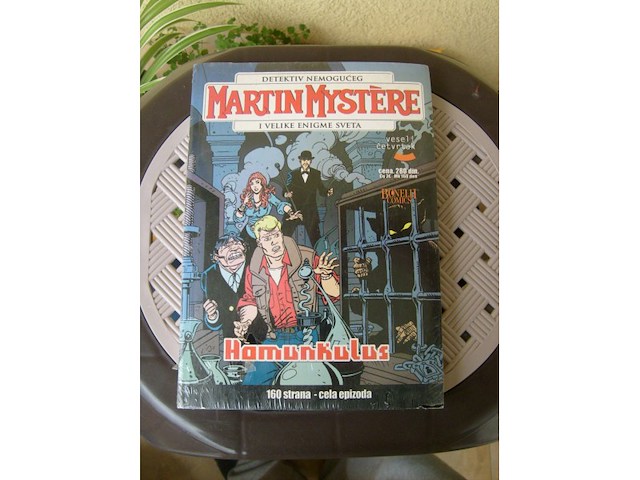 Marti Misterija 15 - HOMUNKULUS NOVO