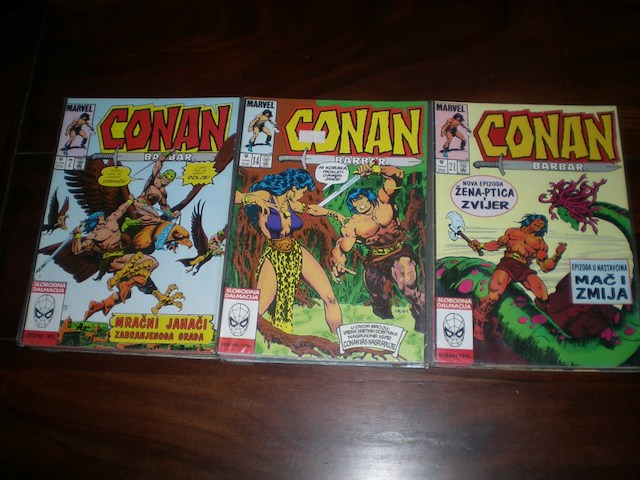 CONAN  BARBAR komplet 1 - 49