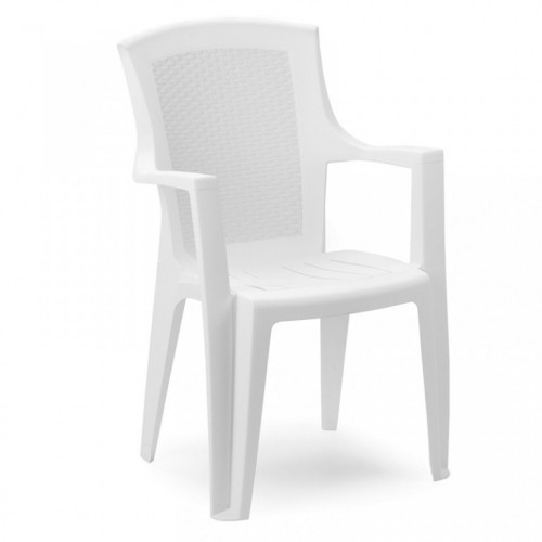 Baštenska stolica plastična Eden bela