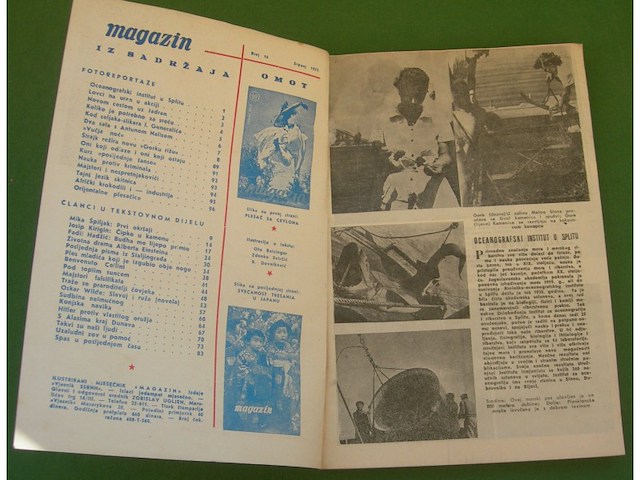 Magazin, Vjesnik, br. 16, 1955.