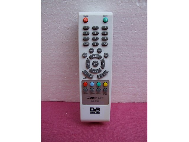 Ciatronic DVB-T 729 daljinski ORIGINAL + GARANCIJA!