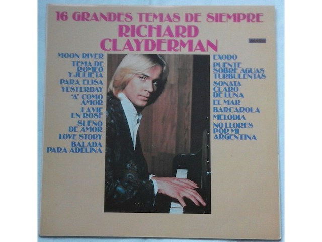 Richard Clayderman - 16 grandes temas de siempre