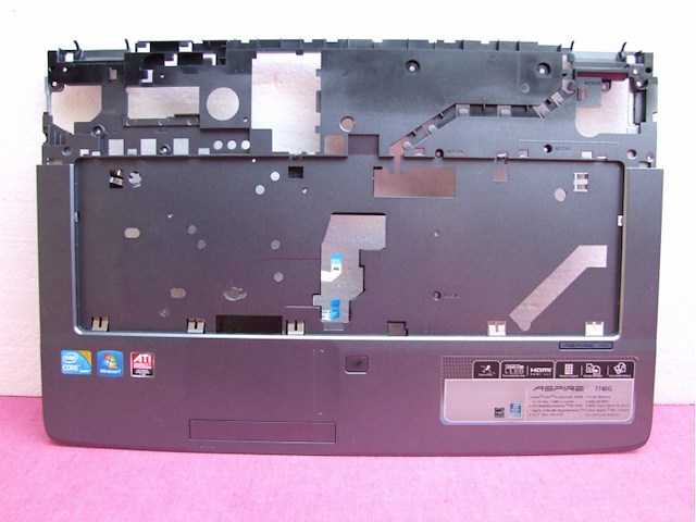 Acer Aspire 7740G i5 gornji deo kucista - palmrest