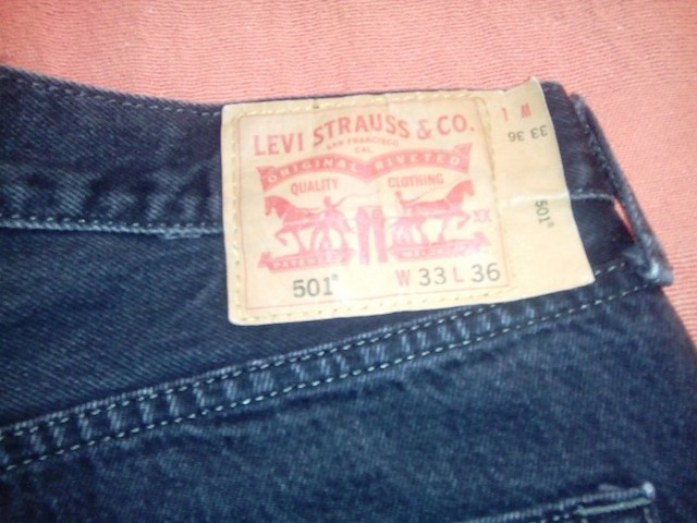 FARMERKE 501 LEVIS NOVE VEL 33