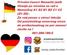 Privatni casovi nemacki jezik za rad u nemackoj novi sad