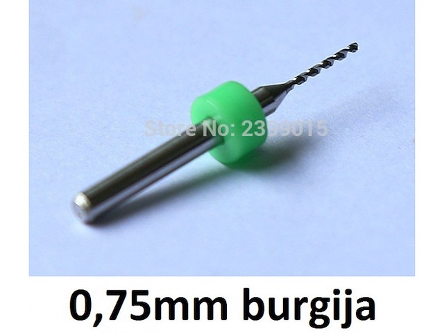 Burgija 0.75mm - Mikro burgija - 1 komad