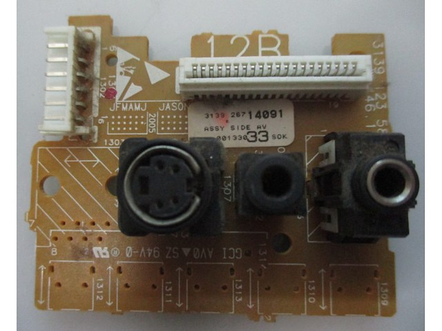 3139 123 5887. 3  V2 AV input modul za Philips lcd tv