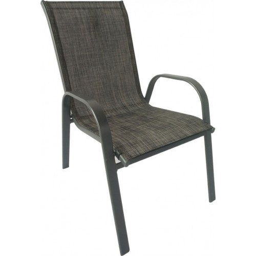 Baštenska stolica Como siva