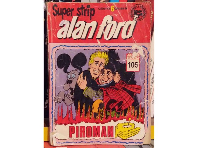 Alan Ford 105 - Piroman