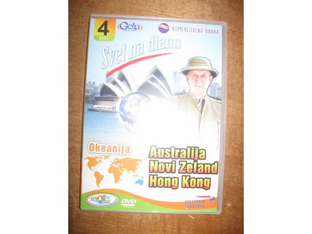 DVD - SVET NA DLANU 4 - OKEANIJA