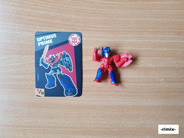 Transformers - Optimus Prime + kartica