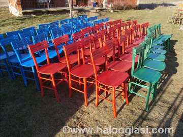Stolice za igraonice-u raznim bojama