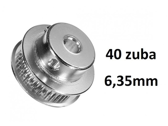 Remenica GT2 - 40 zuba - 6.35mm