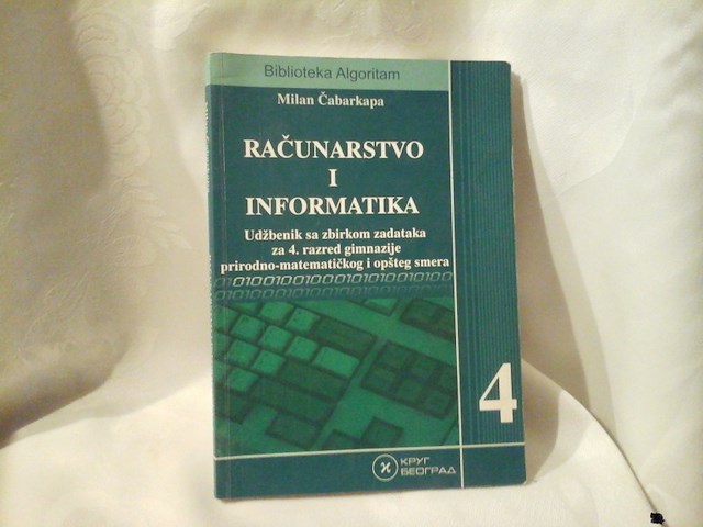 Računarstvo i informatika 4 četvrti gimnazije Čabarkapa