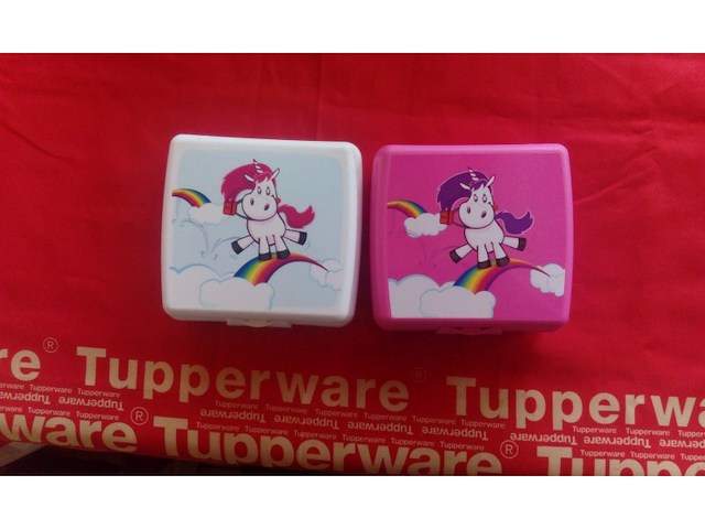 Tupperware kutija za užinu Unicorn
