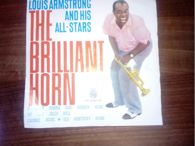 Louis  Armstrong THE BRILIANT HORN