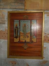 "Sveti Jovan" ikona, triptih