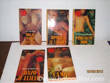 Set od 5 erotskih knjiga iz 1985. godine