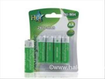 Punjive baterije NIMH 2600mAh