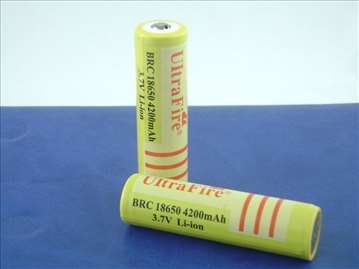 Baterija UltraFire 4200mAh 18650