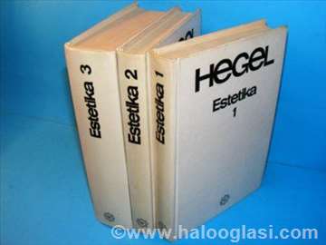 Hegel Estetika 1-3, komplet