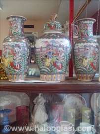 Set-porcelanske vaze i ćup