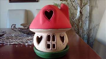 Kuća ljubavi - figura i svećnjak
