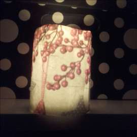 Novogodisnja ukrasna sveća sa tajmerom , NOVO!!