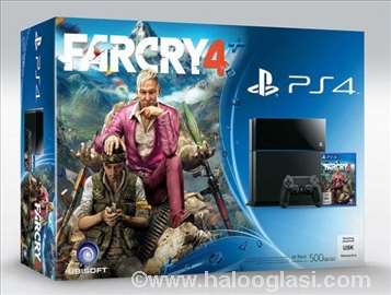 Konzola Sony PlayStation 4, 500G + igra FarCry 4