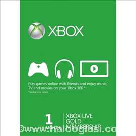 Igra Xbox live Gold 30 dana za Xbox 360