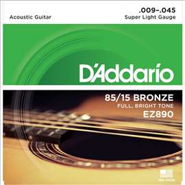 Dadario EZ 890, 009 - 045 žice za akustičnu gitaru