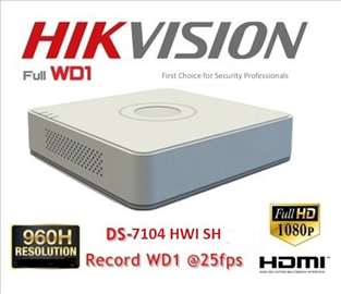 Hikvision audio video snimač DS 7104 HWI SH