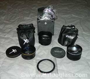 Objektivi za Nikon tele i siroki+ razna oprema