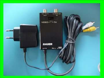Bauer Audio i Video RF Modulator za stare tv prije