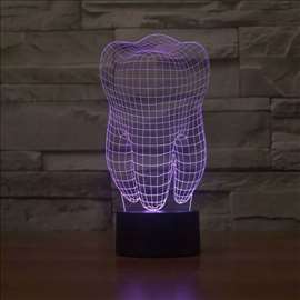 3D lampa pogodna za reklamu i/ili izlog ordinacije